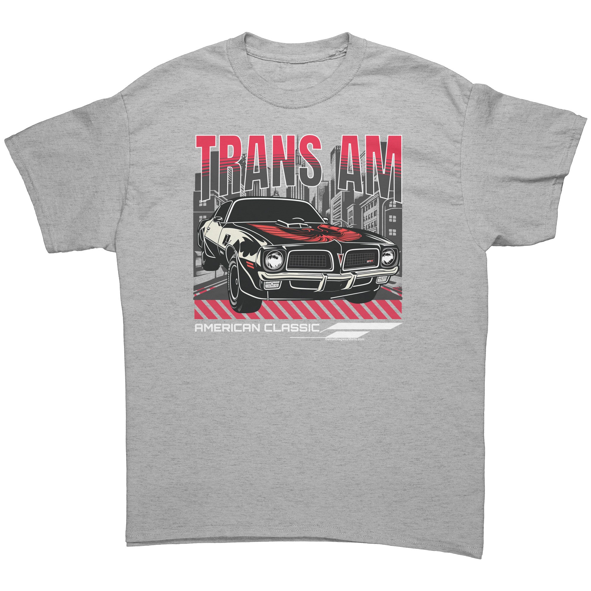 American Classic Black Trans Am Shirt Image On Front
