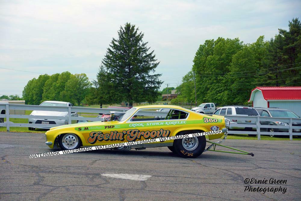 An 8x10" Glossy photo of The Funny Car Feelin Groovy